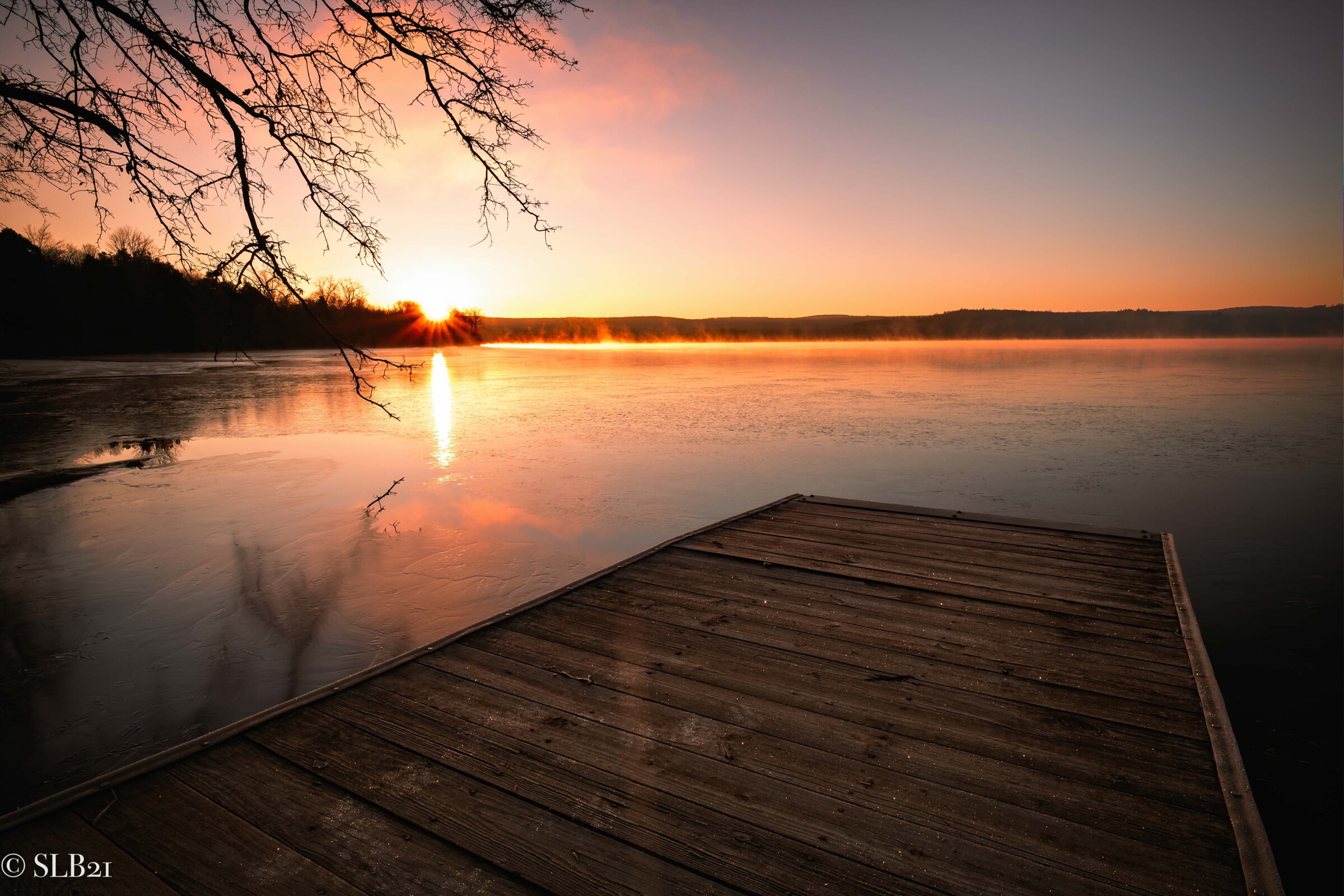 Early Spring Sunrise in Pennsylvania | SLB Photography